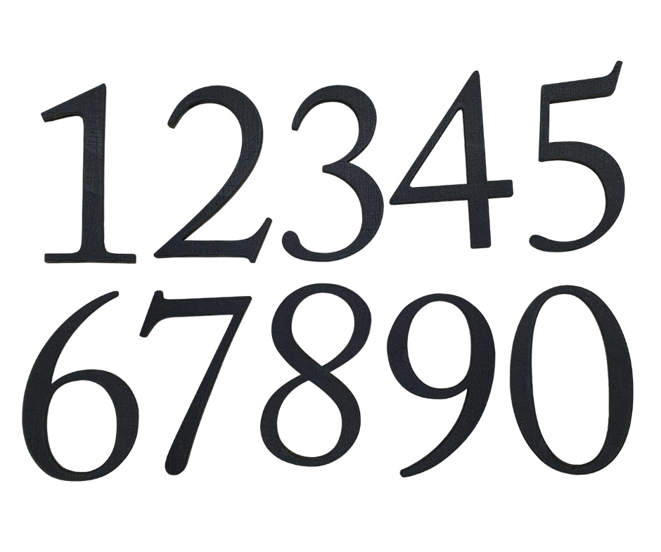 Acrylic House Numbers | Elevate your Aesthetic | PJ Laser Designs